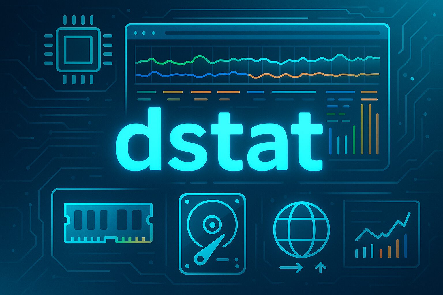 dstat：システム全体のリソース統計をリアルタイム表示するコマンド - KoANアカデミー