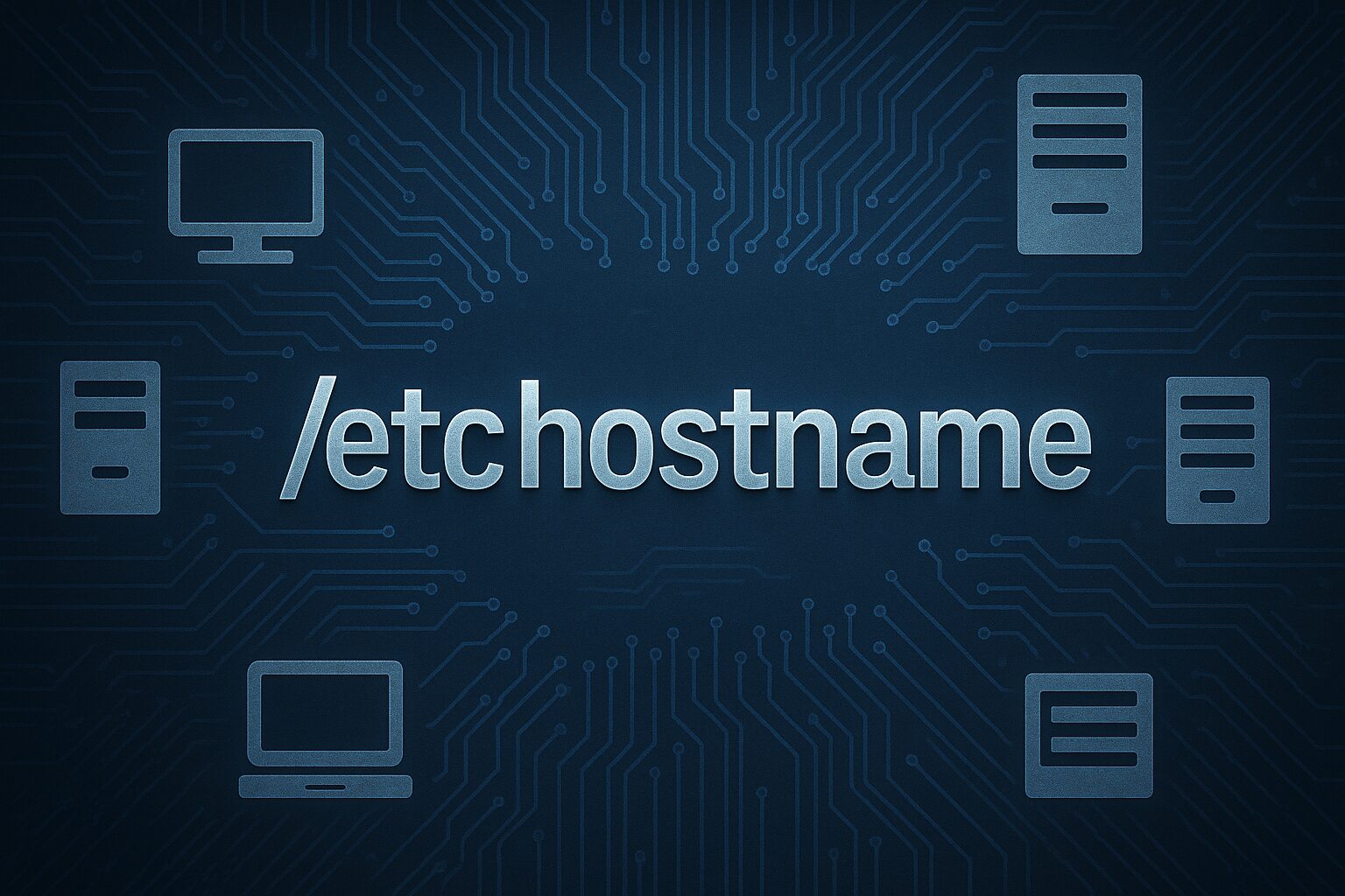 /etc/hostname：ホスト名設定 - KoANアカデミー