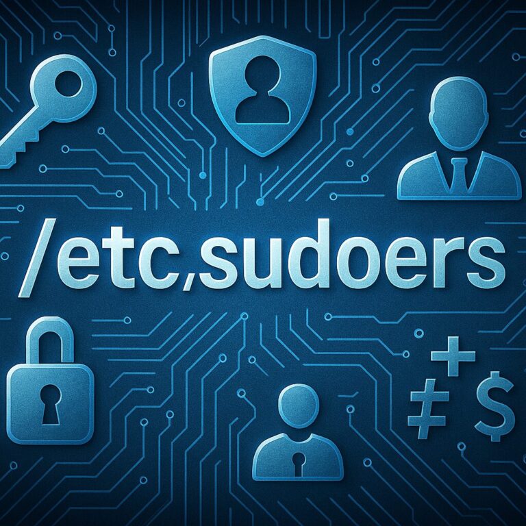 /etc/sudoers：sudo 権限の設定（visudoで編集） - KoANアカデミー