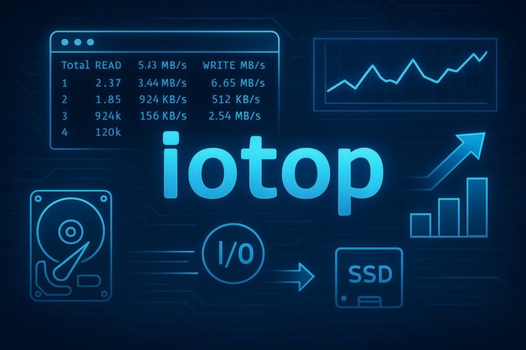 iotop：ディスクI/O状況を監視するコマンド - KoANアカデミー