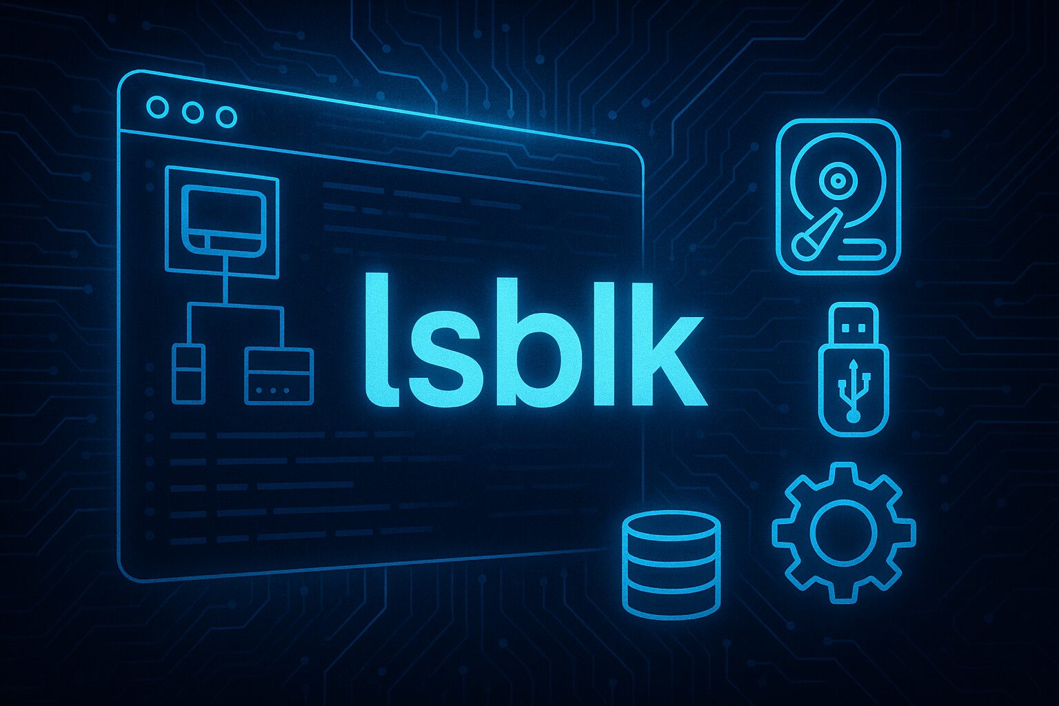 lsblk：ドライブとパーティションの表示 - KoANアカデミー