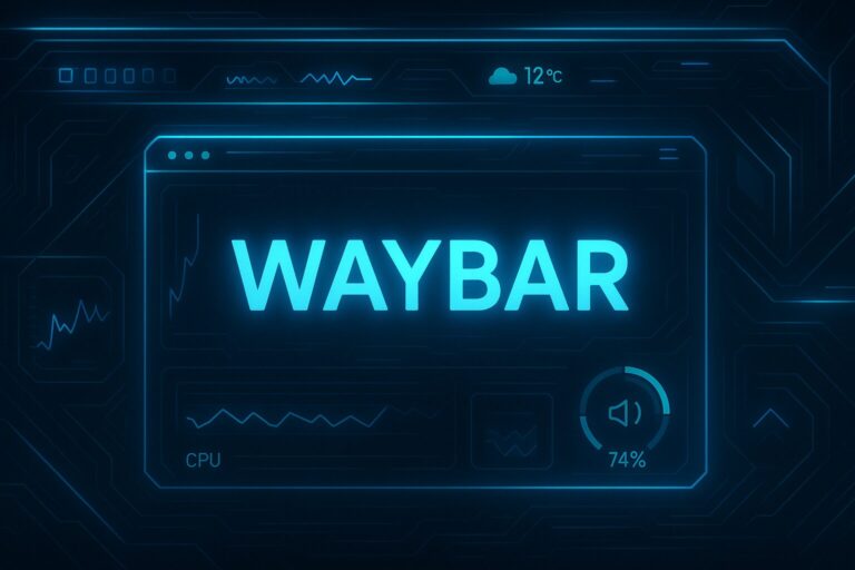 Waybar：Wayland向けのスマートバー - KoANアカデミー