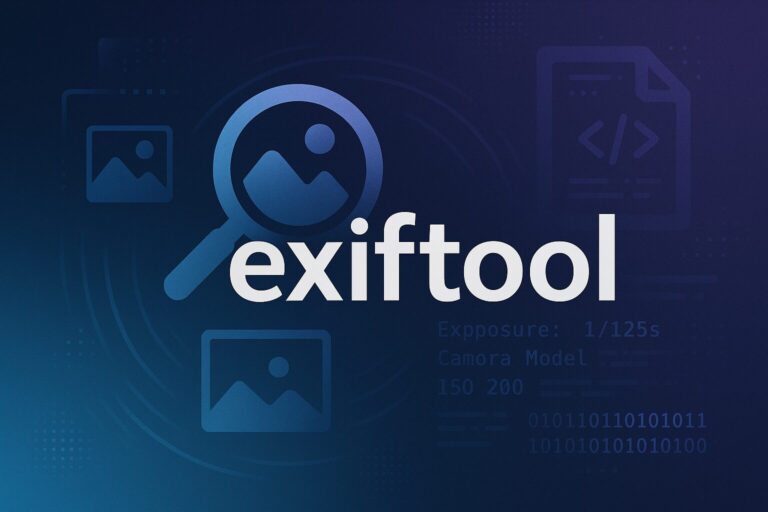 exiftool：画像のExifなどメタ情報取得・編集ツール。RAW含む多フォーマット対応、最強の現役ツール。 - KoANアカデミー