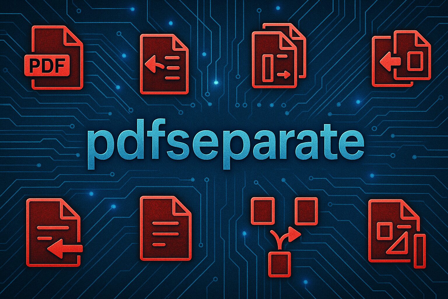pdfseparate：1ページずつPDFをバラバラに分割 - KoANアカデミー